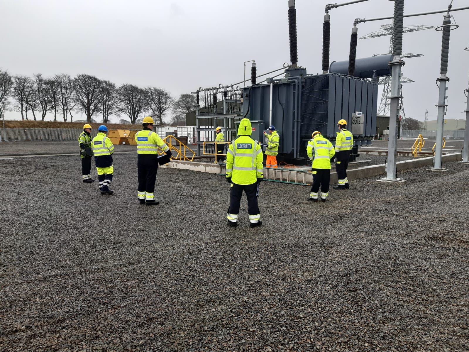 Training for SGB Transformers installed at Rothienorman substation ...